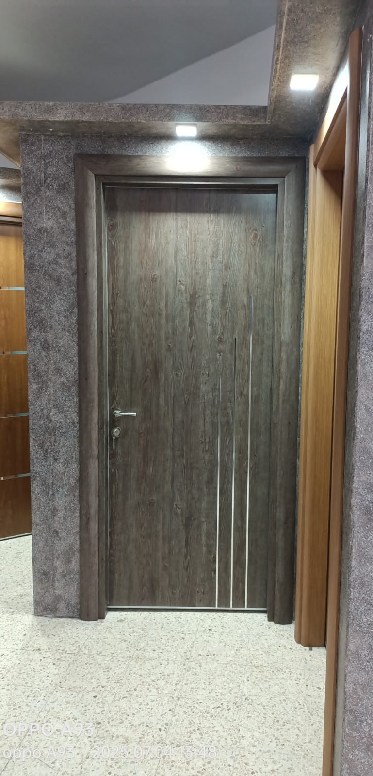 porte intérieure Modèle Élégance Graphite - Société Aissaoui et Fréres